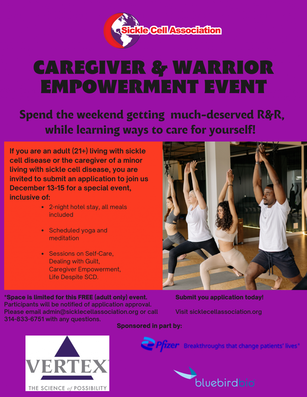 SICKLE CELL CAREGIVER RETREAT - Sickle Cell Association